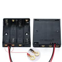 China 4 AAA battery pack with wires, lid, and mounting holes for sale