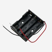 China 3 AA battery pack with a knife switch and wires for sale