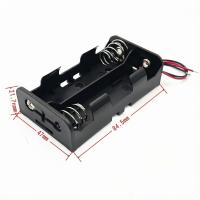 China 2-cell 21700 lithium battery pack with wires, supports series/parallel connection for sale