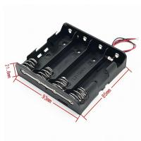 China 4-cell 21700 lithium battery pack with wires, supports series/parallel connection for sale