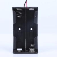 China 2-pack 18650 lithium battery pack with wires, laid side by side for sale