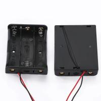 China 3-pack 18650 lithium battery pack with wires, laid side by side for sale