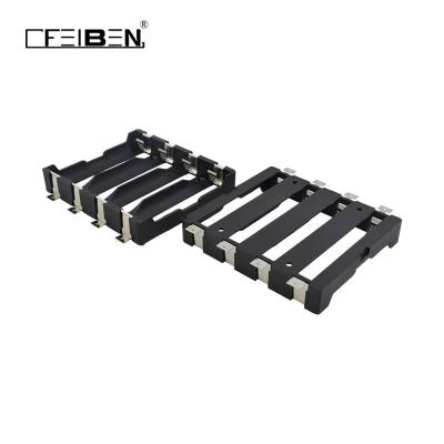 China 4 cell 21700 lithium battery holder SMT surface mount type for sale