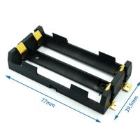 China 2 cell 18650 lithium battery holder SMT surface mount type for sale