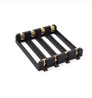 China 4 cell 18650 lithium battery holder SMT surface mount type for sale