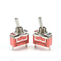 China 1021 rocker switch, 12MM push-button switch, two-pin two-position switch with increased current screw terminal for sale