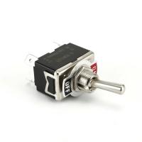 China E-TEN1221 4-pin toggle switch  1221 rocker switch, 12MM push-button switch, four-pin two-position current-boosting screw terminal for sale