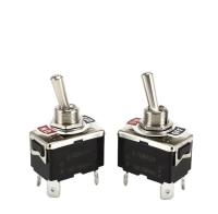 China E-TEN1221 4-pin toggle switch  1221 rocker switch, 12MM push-button switch, four-pin two-position current-boosting screw terminal for sale