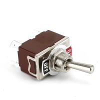 China E-TEN1221 4-pin toggle switch  1221 rocker switch, 12MM push-button switch, four-pin two-position current-boosting screw terminal for sale