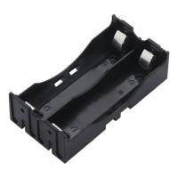 China 2-cell 18650 lithium battery holder pins/wire soldered version for sale