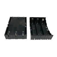 China 3-cell 18650 lithium battery holder pins/wire soldered version for sale
