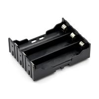 China 3-cell 18650 lithium battery holder pins/wire soldered version for sale