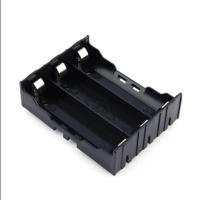 China 3-cell 18650 lithium battery holder pins/wire soldered version for sale