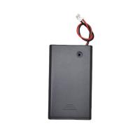 China 3 AAA Battery Case with Lid and Switch, 3 AAA Battery Holder with PH2.0 Terminals for sale