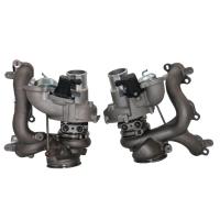 China 400HP B9 2.0T Ball Bearing Upgrade Turbocharger 06L145722C 06L145702B G25-550size For Audi A4 A5 A6 A7 A8 Q5 for sale