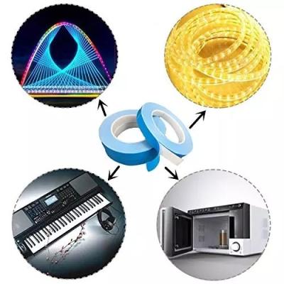 China Double Sided Thermal Adhesive Tape 0.2mm Acrylic Pressure Sensitive 5 N/25mm Peel Strength for sale