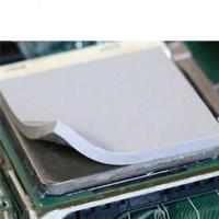 China 0.5mm Thickness 1.9g/cm3 Thermal Phase Change Material Heat Sink Rubber Pad for Electronics for sale
