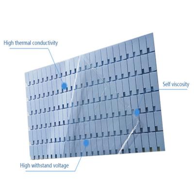China TCP Thermally Conductive Pad Heat Conductive Silicone Gasket 4.6W/mK 310mm for sale