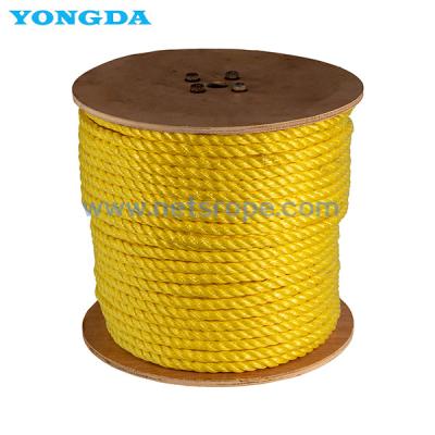 China 3-Strand Polypropylene Marine Rope Polypropylene Braided Rope for sale
