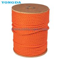 China High Tenacity Polypropylene Multifilament Fibre Ropes 3 Strand 160mm for sale