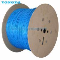 China Split Film Polypropylene Fibre Braided Ropes 3 Strand 160mm for sale