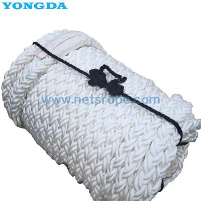 China GB/T8050-2017 Polypropylene Monofilament Fibre Ropes  4 Strand 20mm for sale