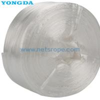 China 4 Strand Polypropylene Split Film Fibre Ropes 10mm GB/T8050-2017 for sale