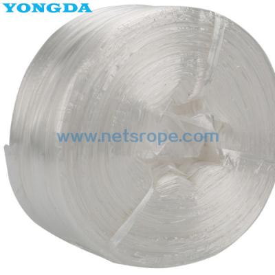 China 4 Strand Polypropylene Split Film Fibre Ropes 10mm GB/T8050-2017 for sale