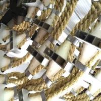 China Aluminum Alloy Step Embarkation Rope Ladder For Lifeboat Boarding for sale