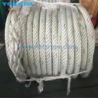 China 20mm to 44mm Wear-Resistant 6-Strand Nylon Braided Rope for sale