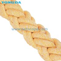 China 8 /12 Strand High Performance Braided Synthetic PP UHMWPE Mooring Rope For Mooring /Towing/Coastal Docking for sale
