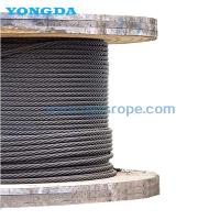 China Durable 6x7 Galvanized Steel Wire Ropes with High-Tensile & Corrosion-Resistant for Highway Median and Shoulder Construction for sale