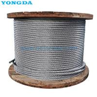 China 6×19(A) Galvanized Steel Wire Rope for Highway Guardrail with High Strength, Corrosion-Resistant and Durable Safety Cable for sale