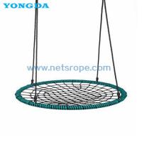 China Safe Children Playground Rope Net Swing Seat Commercial Garden Park Yard for sale