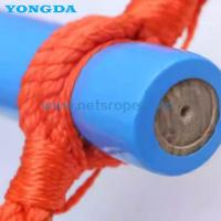 China Colorful Children Climbing Training Wooden Rope Ladder For Kindergarten for sale