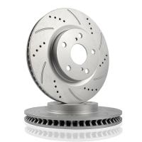China High Carbon Vented Drilled Brake Discs Rotors for Enhanced Performance for sale