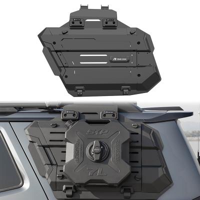 China 4x4 Aluminum Alloy Car Side Window Expansion Panel Kit with 7L Tank Bracket and Corrosion Resistant Traction Board for GWM Tank 400 Offroad Accessories for sale