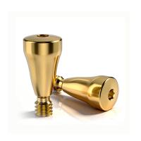 China Titanium Grade 5 Healing Abutment Compatible With Most Implant Systems Shelflife 5 Years Durable Implant Healing Component for sale