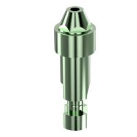 China Grade 4 Medical Titanium Dental Analog Corrosion Acid Alkali Resistance Implant Mating 4mm for sale