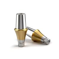 China Multi Angle Grade 4 Medical Titanium Prosthetic Abutment With Mainstream Implant Systems for sale