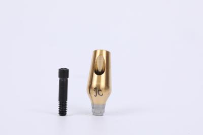China Dental Angled Abutment Grade 4 Titanium 20 Degree Multi Angle Implant Abutment for sale