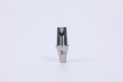 China Grade 4 Medical Titanium Prosthetic Dental Abutment Corrosion Resistance Multi-Angle Adjustable for sale