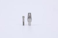 China Prosthetic Dental Custom Abutment With Precise Internal Hex Polygonal Connection for sale