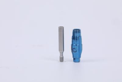 China Digitally Compatible Grade 4 Medical Titanium Transfer Impression With Broad Implant System for sale