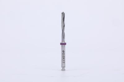 China Medical Grade Titanium Dental Implant Drill 2.0mm for Single Tooth Surgery for sale