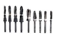 China Medical Grade White Steel Precision Dental Implant Drill 2.0mm Diameter High Speed Surgical Drill for sale