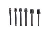 China Medical White Steel Dental Drill Corrosion Resistant 2mm Diameter for Implant Restorative Procedures for sale