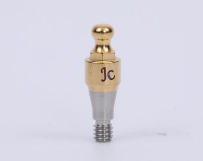China Grade 4 Titanium Ball Abutment Dental Implant Multi Angle Adjustable Platform Switching for sale