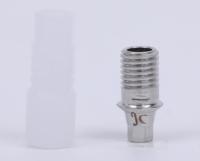 China Grade 4 Titanium Castable Abutment Multi-Angle Internal Hex for Dental Implant Restoration for sale