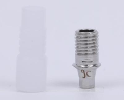 China Grade 4 Titanium Castable Abutment Multi-Angle Internal Hex for Dental Implant Restoration for sale